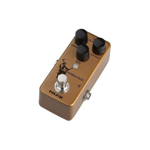 Pedal Nux Nod-1 Horseman Overdrive Para Guitarra Eléctrica Dorado ...